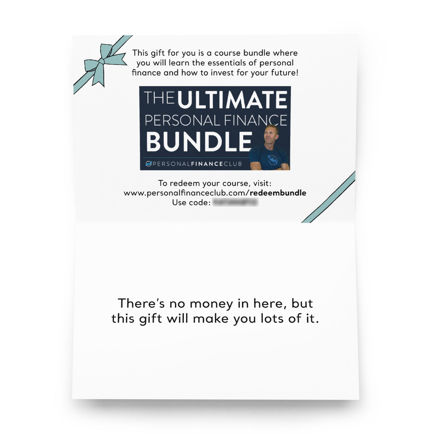 "The Ultimate Personal Finance Bundle" Course Gift Voucher (Physical V ...